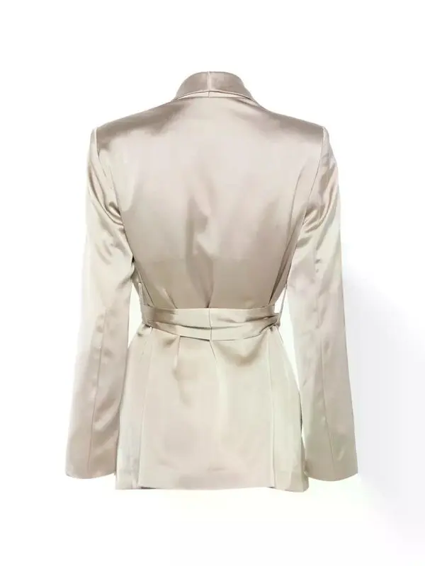 CENERE GB Long-sleeve Belted Jacket