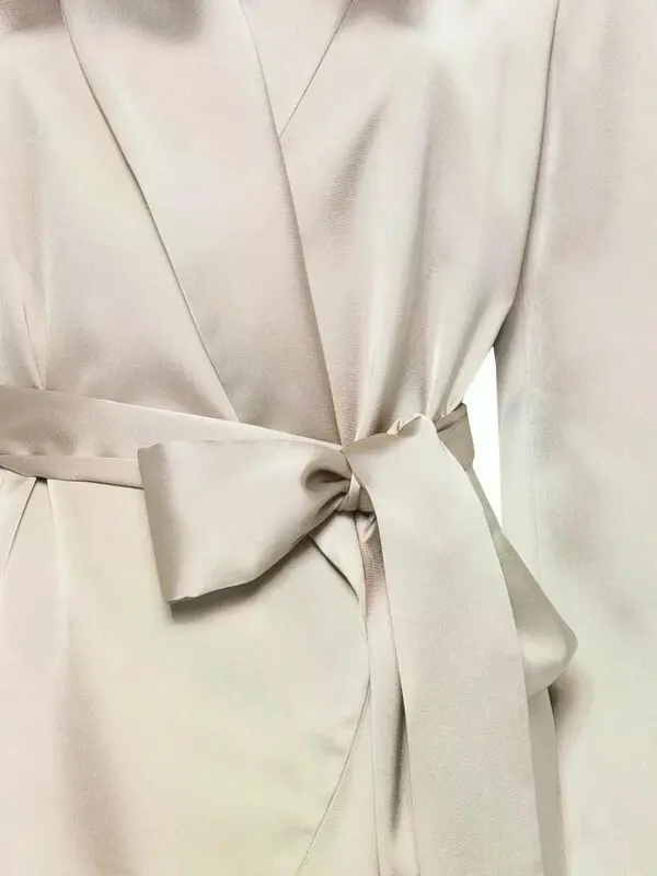 CENERE GB Long-sleeve Belted Jacket