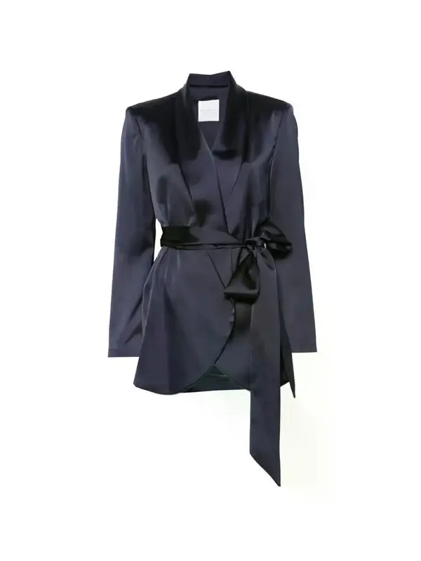 CENERE GB Long-sleeve Belted Jacket