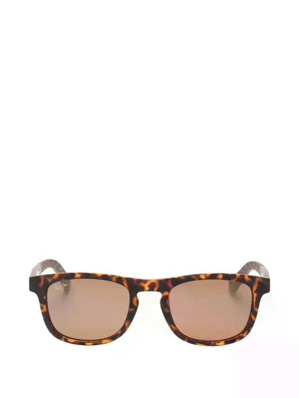 Maui Jim Aliali Square-frame Sunglasses - Brown
