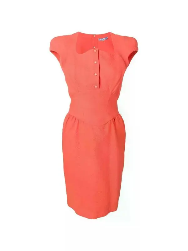 Thierry Mugler Cap Sleeve Pencil Dress