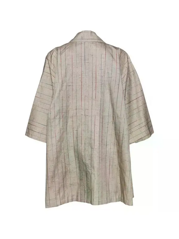 A.N.G.E.L.O. VINTAGE CULT Striped Silk Kimono