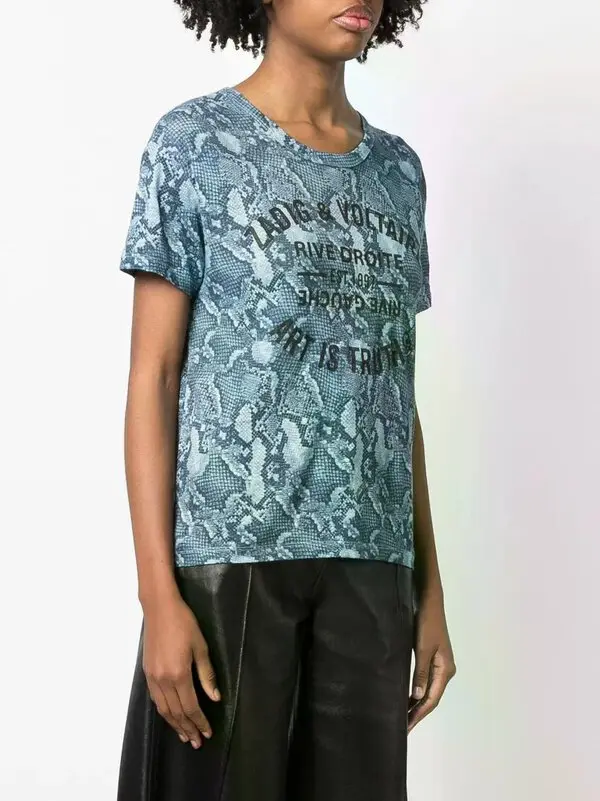 Zadig&Voltaire Marta Wild Blason T-shirt