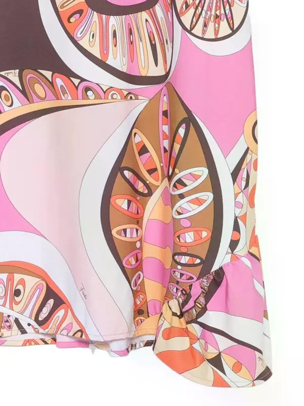 Emilio Pucci Abstract Print Mini Dress