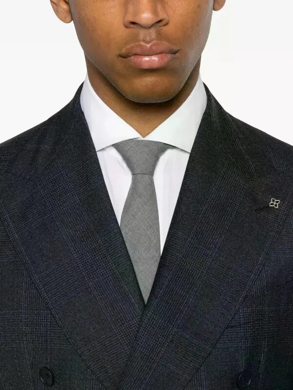 Tagliatore Double-breasted Check Suit