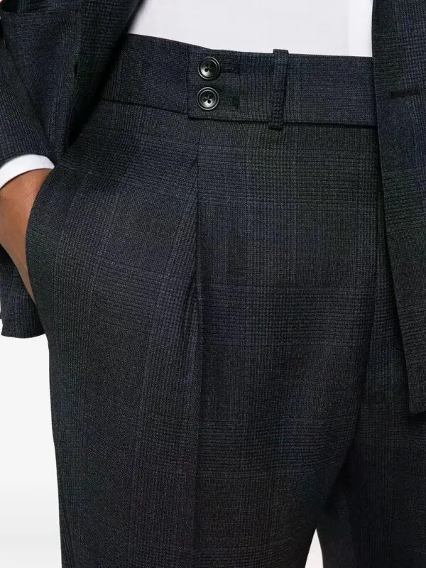 Tagliatore Double-breasted Check Suit