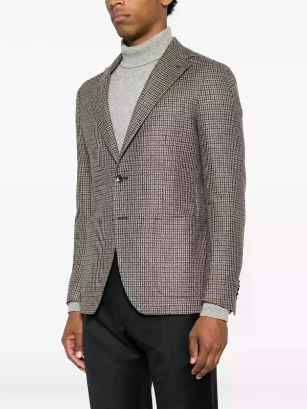 Tagliatore Houndstooth-pattern Blazer