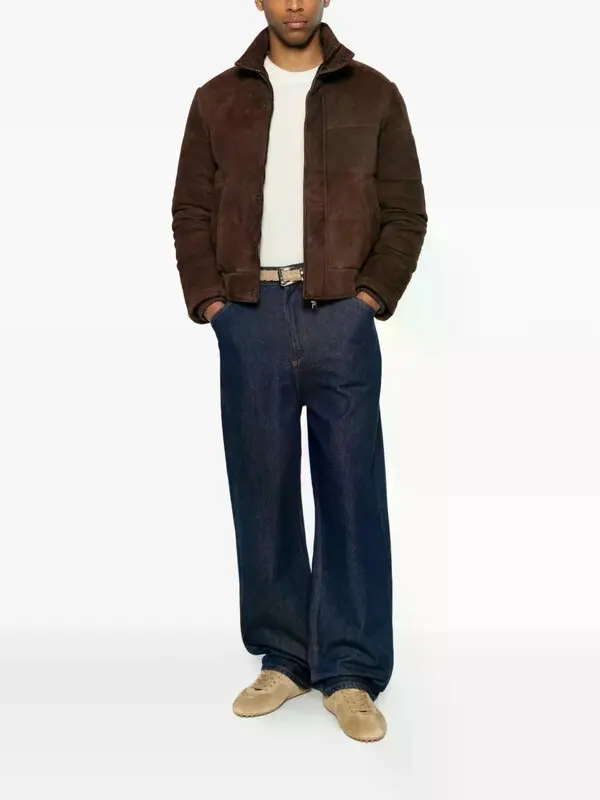 Tagliatore Quilted Suede Jacket
