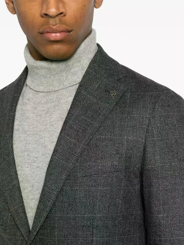 Tagliatore Check-pattern Single-breasted Suit