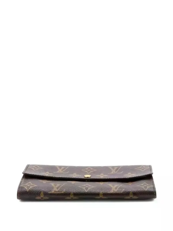 LOUIS VUITTON Vintage Sarah Wallet Monogram Canvas Small Wallets