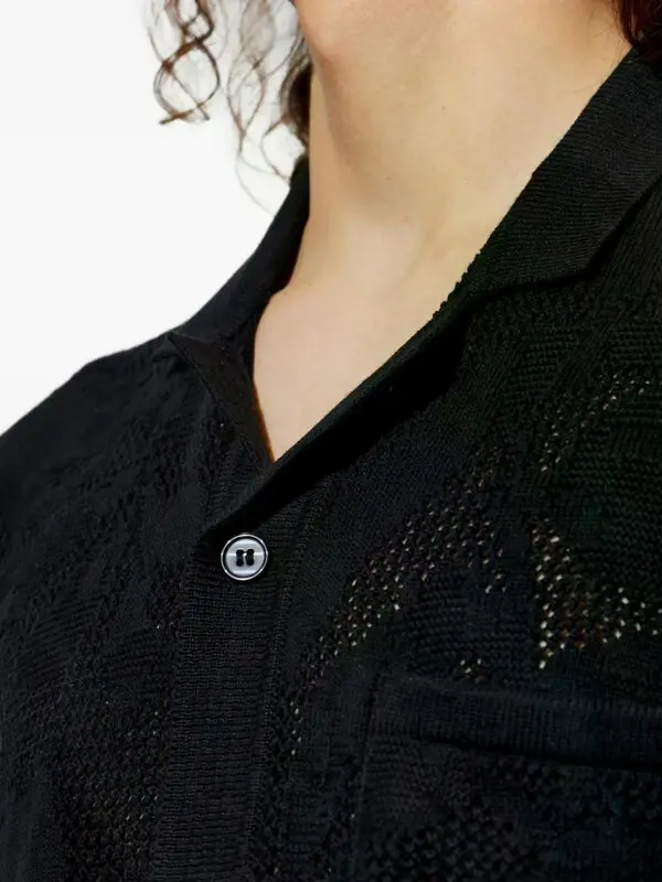 SAMSOE SAMSOE Saconald Open-knit Shirt