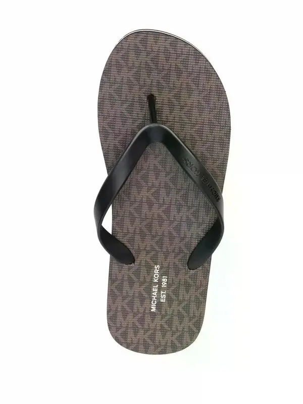 Michael Kors Travis Thong-strap Flip Flops