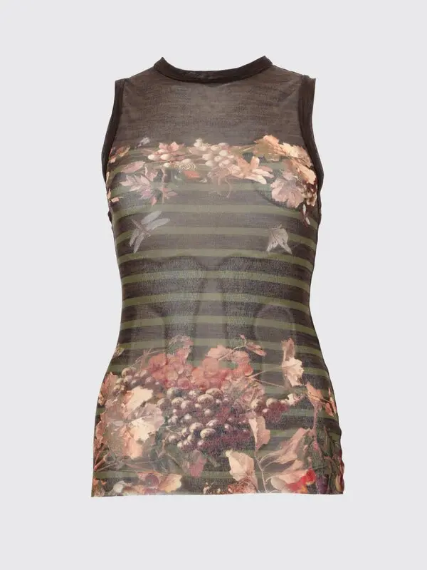 JEAN PAUL GAULTIER Sleeveless Printed Top