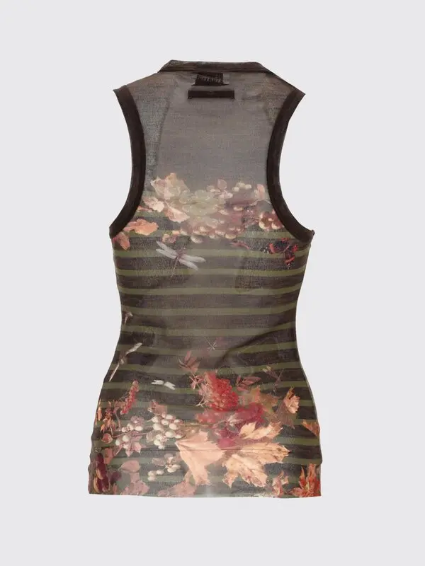 JEAN PAUL GAULTIER Sleeveless Printed Top