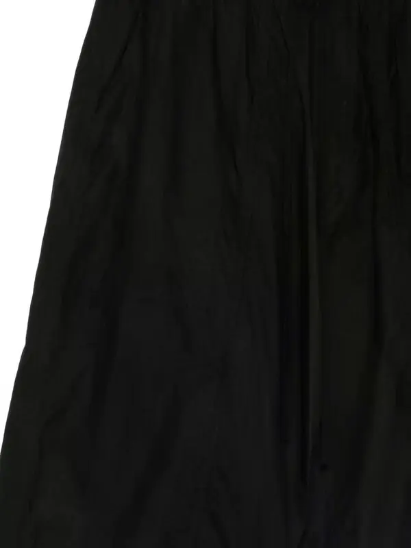 JULIUS Elasticated Wide-leg Track Trousers