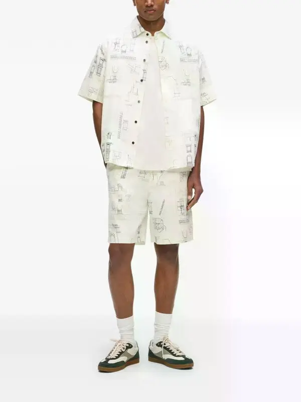 Karl Lagerfeld Rue St-guillaume Printed Shirt