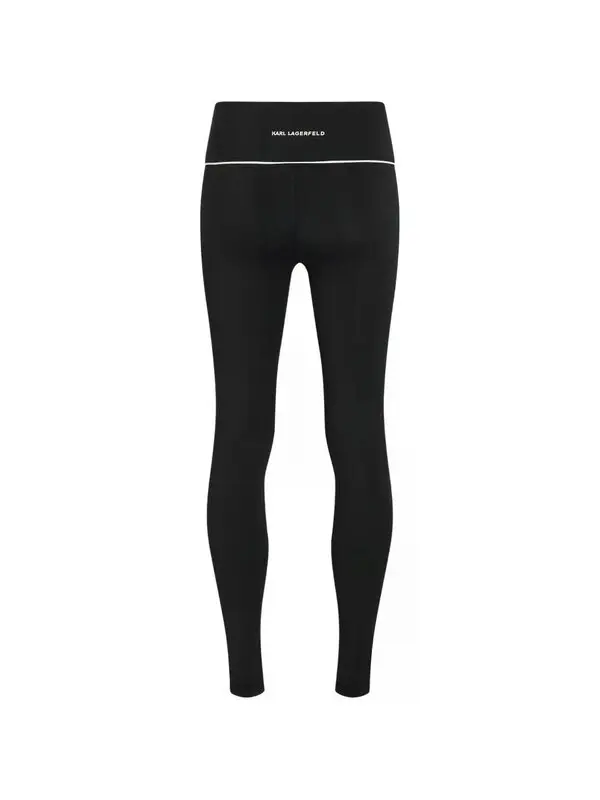 Karl Lagerfeld Contrast-piping Leggings