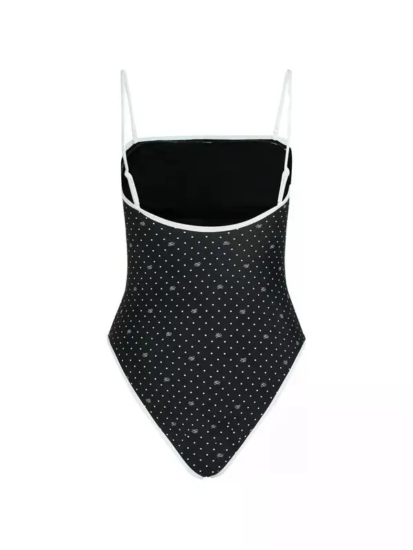 Karl Lagerfeld Polka Dot Swimsuit
