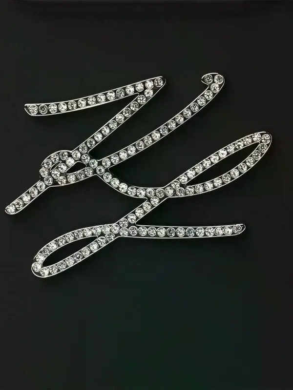Karl Lagerfeld Rhinestone Signature Iphone 17 Pro Max Case