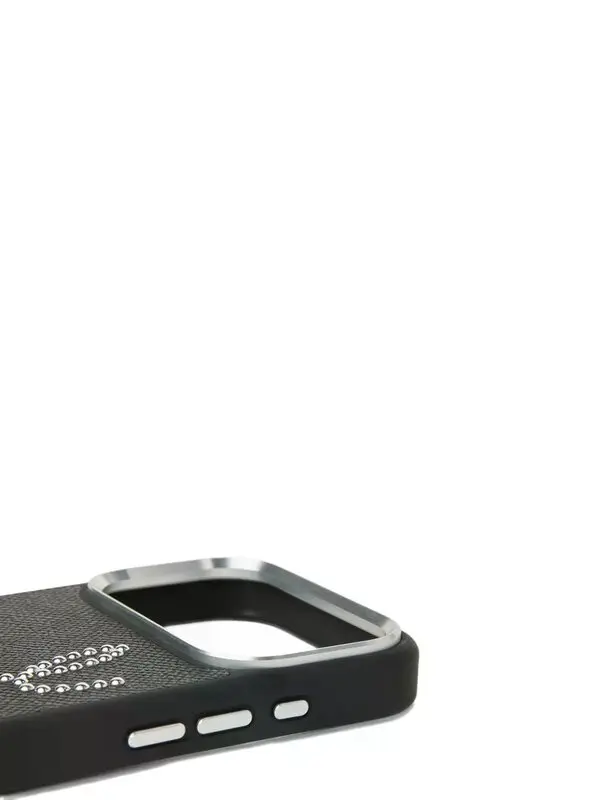 Karl Lagerfeld Signature Studded Iphone 17 Pro Max Case
