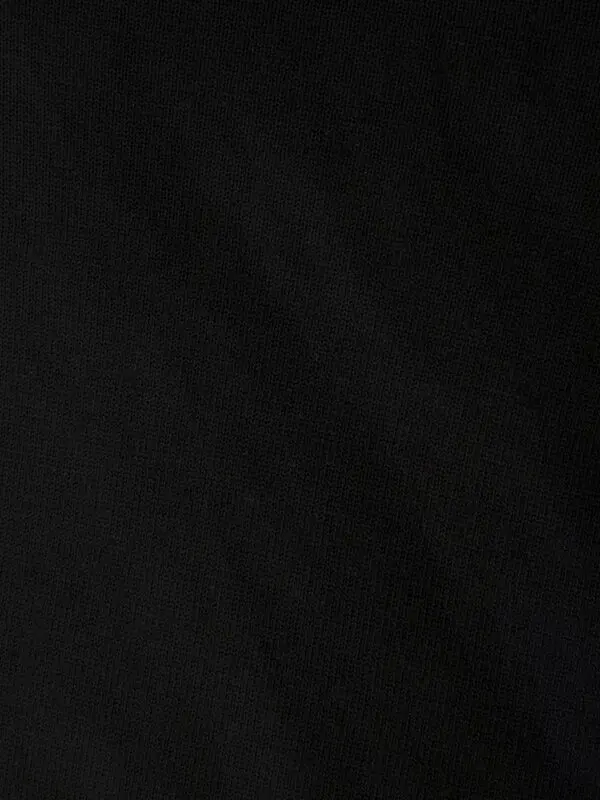 Valentino Garavani Wool Jumper With Contrasting Edges And Vlogo Detail - Black