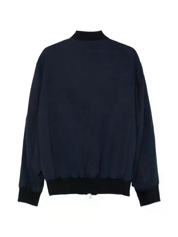 Iceberg Zip Bomber Jacket - Blue