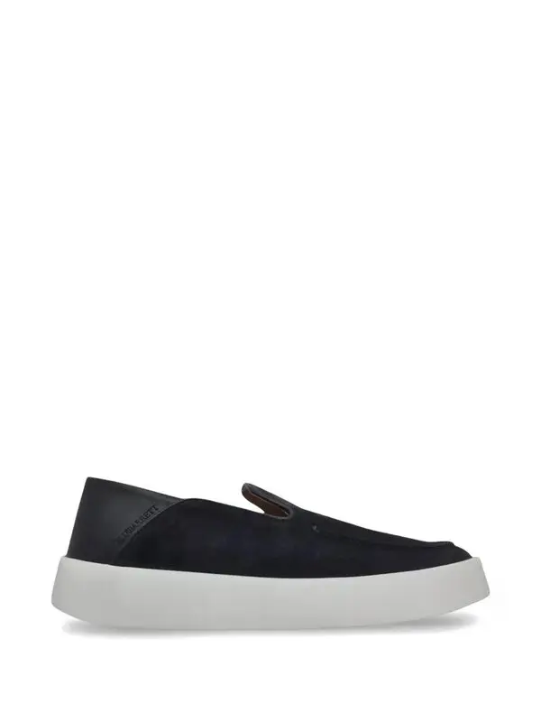 BARRETT Suede Leather Loafers - Blue