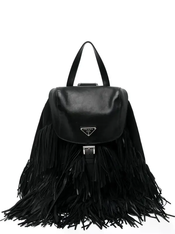 Prada Fringe Backpack