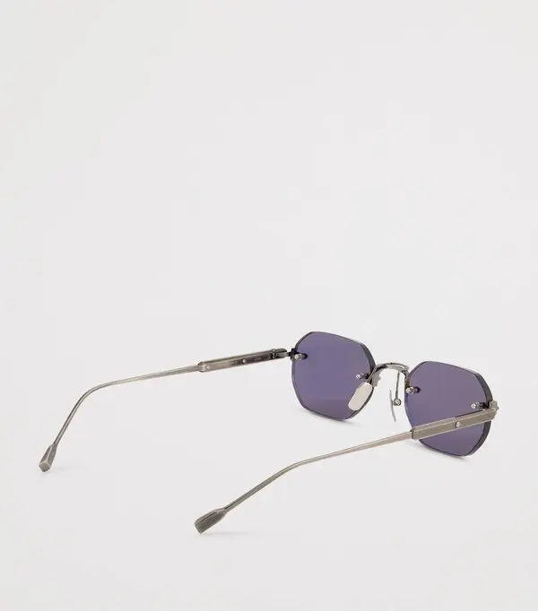 SATO Terebellum Ii Octagonal Sunglasses - Purple