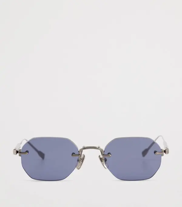 SATO Terebellum Ii Octagonal Sunglasses - Purple