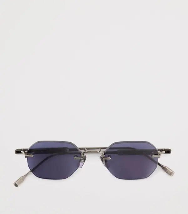 SATO Terebellum Ii Octagonal Sunglasses - Purple