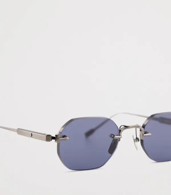 SATO Terebellum Ii Octagonal Sunglasses - Purple