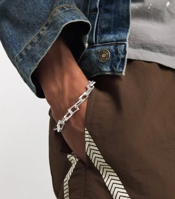 THE OUZE Sterling Petite Bulk Bracelet