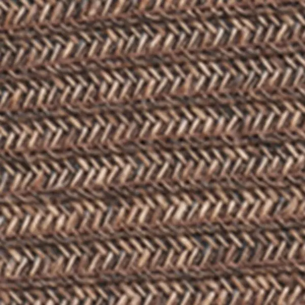 Alaïa Straw Woven Wedge Sandals - Brown