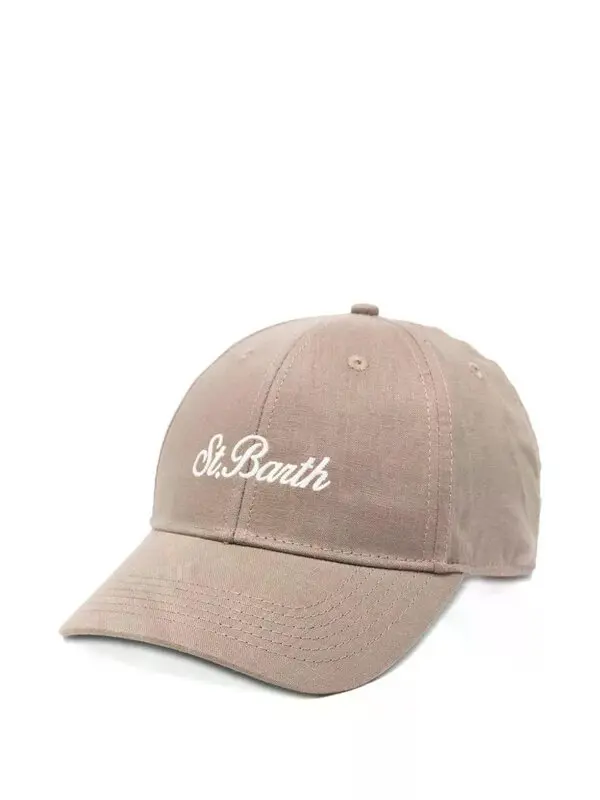 MC2 SAINT BARTH Logo Baseball Cap - Neutrals