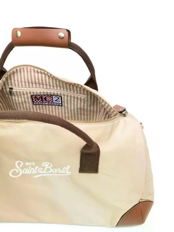 MC2 SAINT BARTH Embroidered Logo Holdall