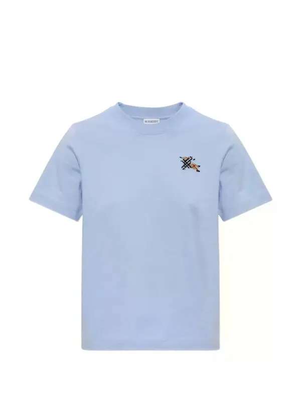 Burberry Knight Check Cotton T-shirt
