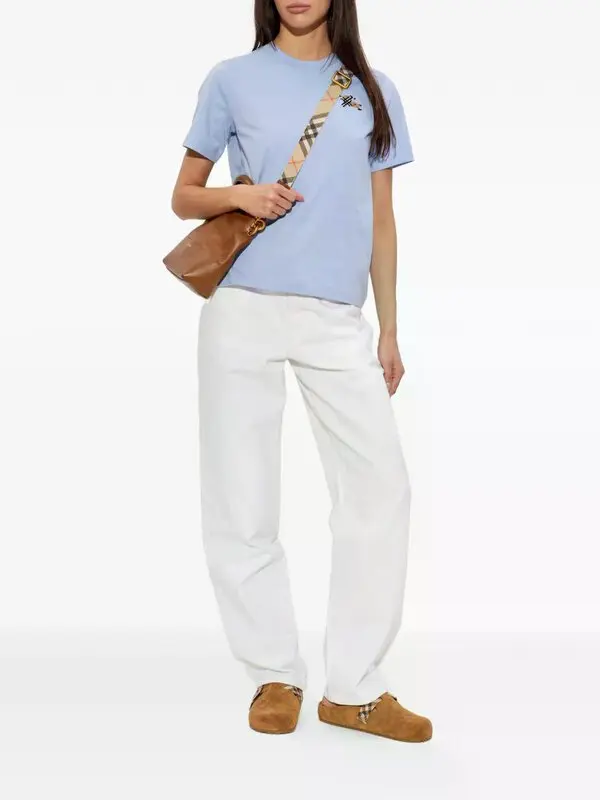 Burberry Knight Check Cotton T-shirt
