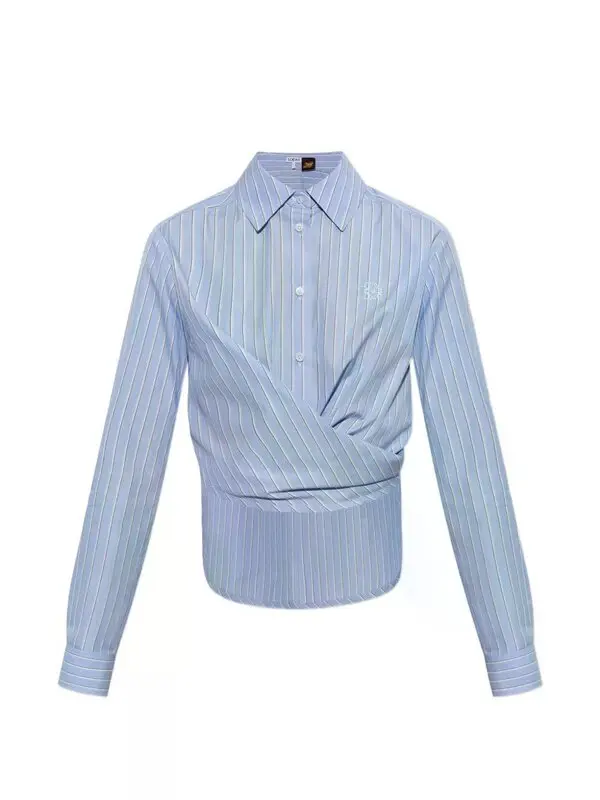 Loewe Striped Wrap Shirt