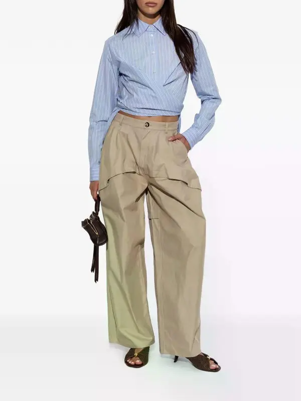 Loewe Striped Wrap Shirt
