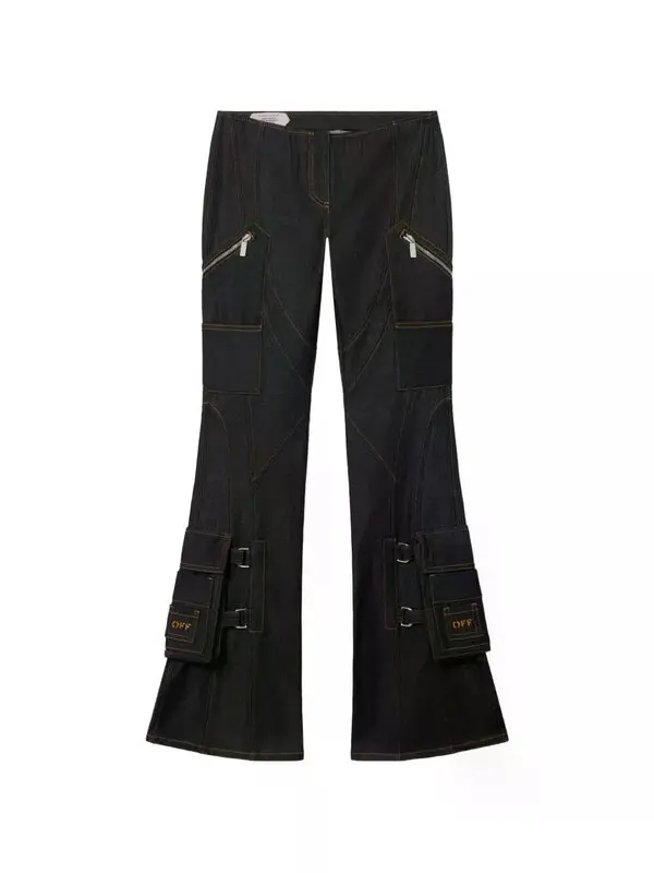 Off-White Low-rise Flared Jeans