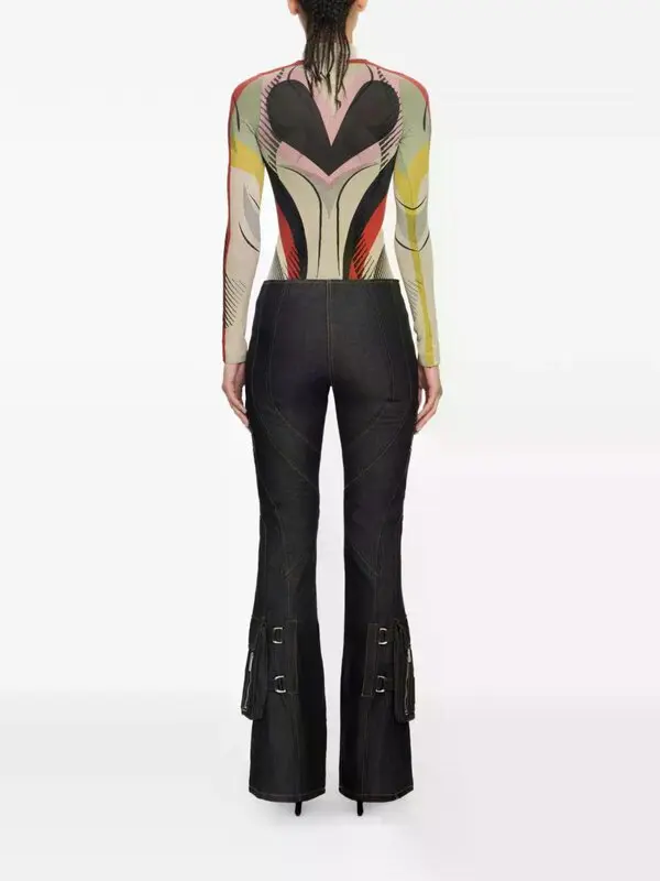Off-White Low-rise Flared Jeans