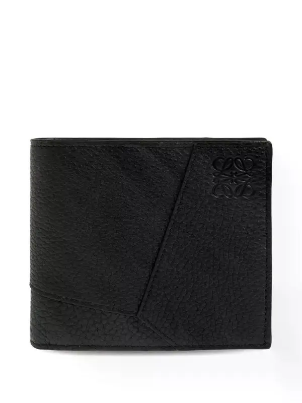 Loewe Puzzle Bi-fold Wallet - Black