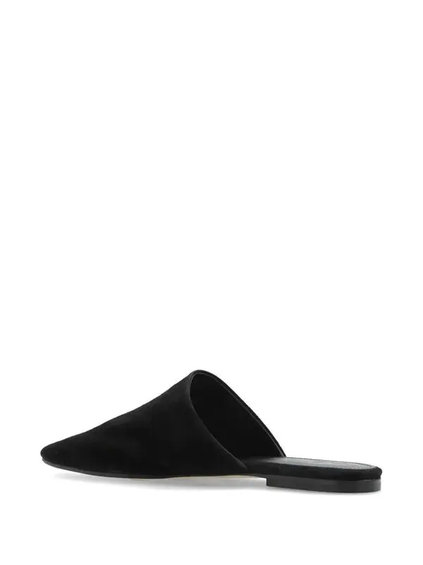 AeydĒ Suede Mules - Black