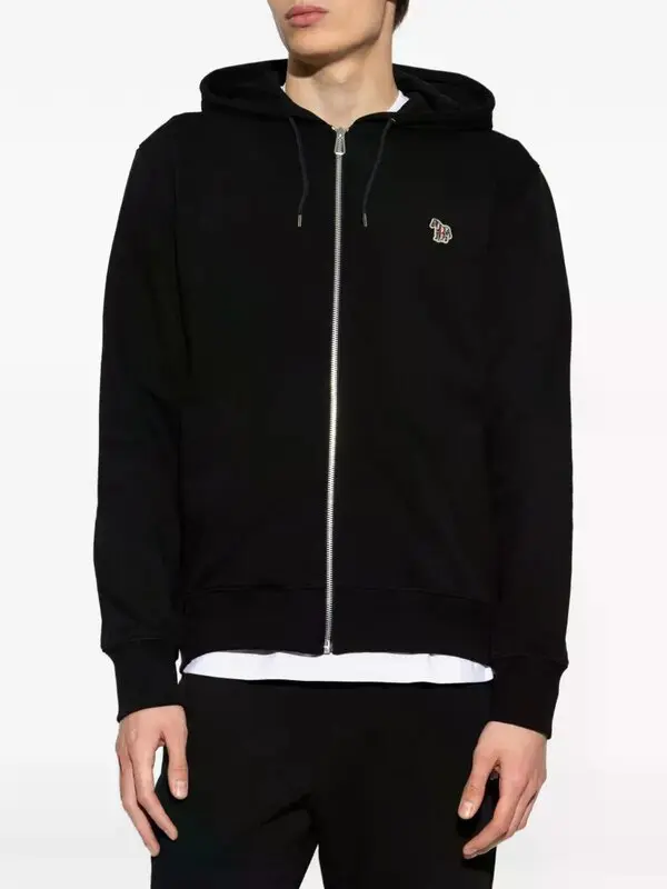Paul Smith Zebra Patch Zip-up Hoodie