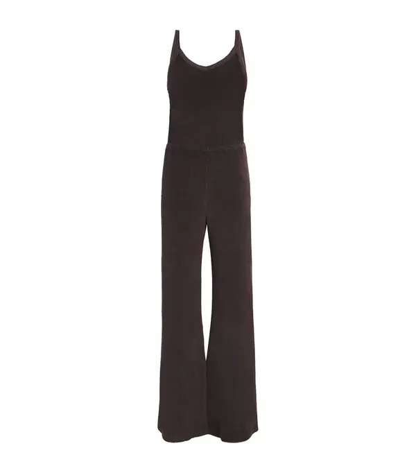 Suzie Kondi Elma Cotton-blend Jumpsuit - Brown