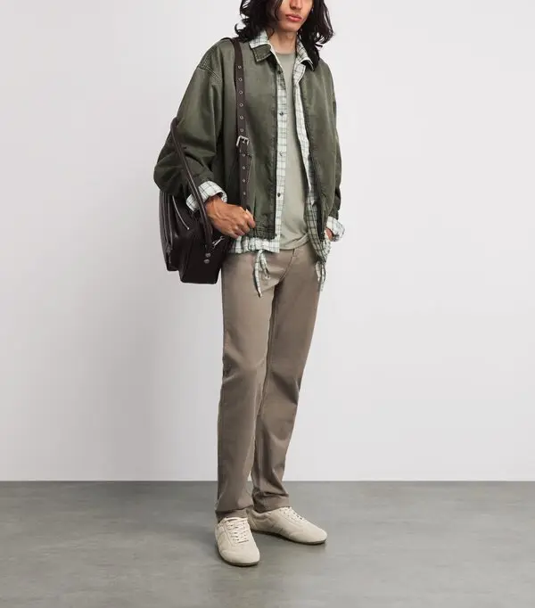 7 For All Mankind Aviator Denim Jacket