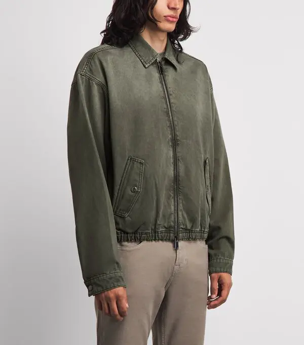 7 For All Mankind Aviator Denim Jacket
