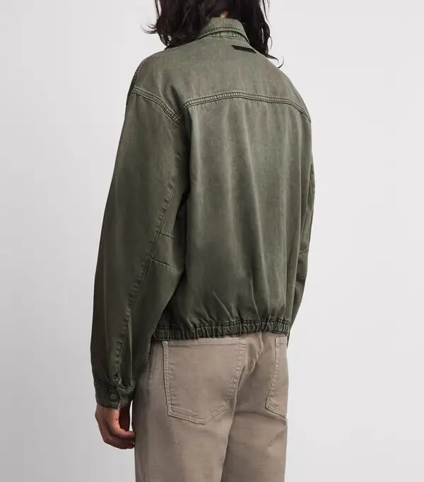7 For All Mankind Aviator Denim Jacket