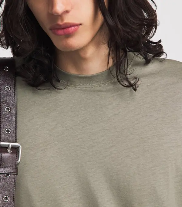 7 For All Mankind Crew-neck T-shirt - Green